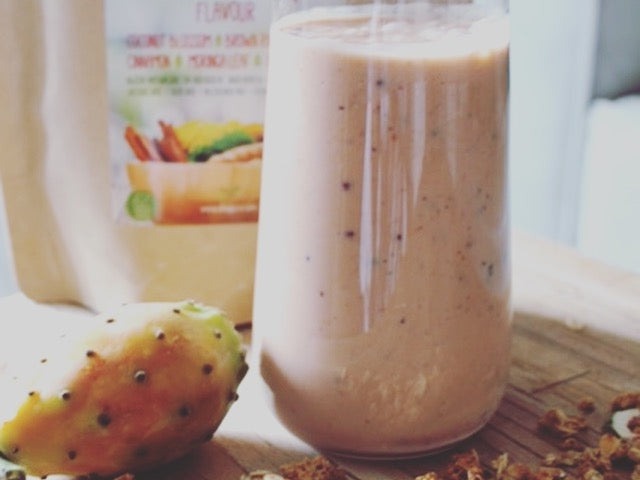 Cactus Puff Protein Smoothie