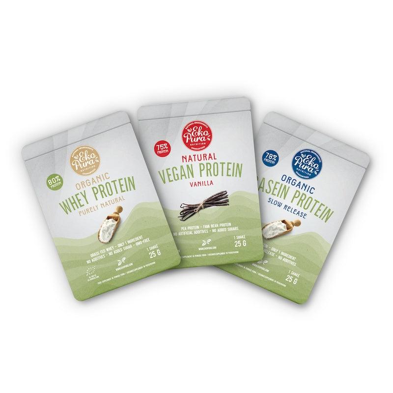 Protein Shakes Samples 25g - Try all Ekopura Protein flavors