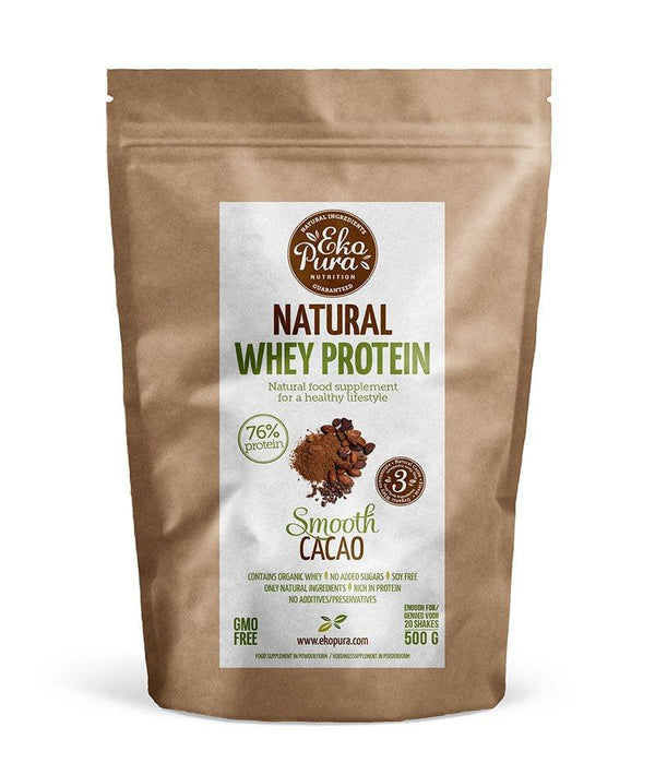 Whey Protein Cacao - Natural, from Organic Grass-Fed Cows
