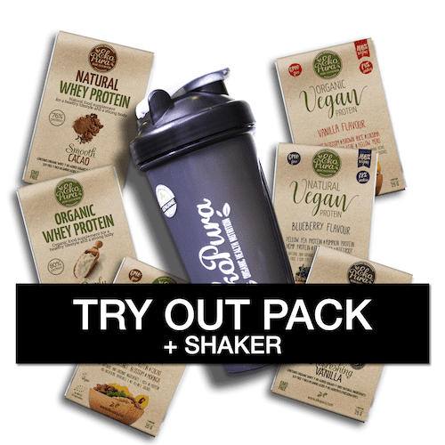 Ekopura Protein Powder Try Out Pack - 7 Samples + Shaker
